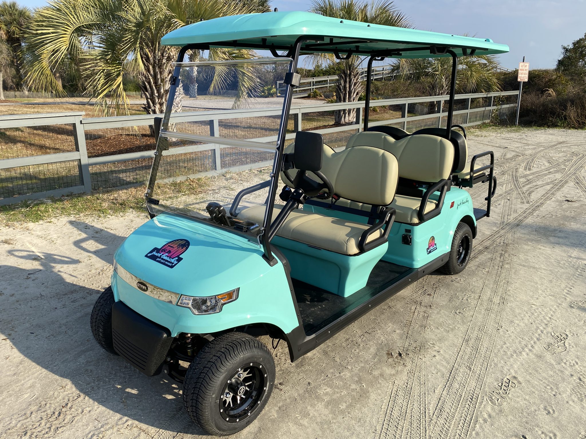 Why Golf Carts Are Perfect for Beach Vacations - Just Beachy Golf Cart ...